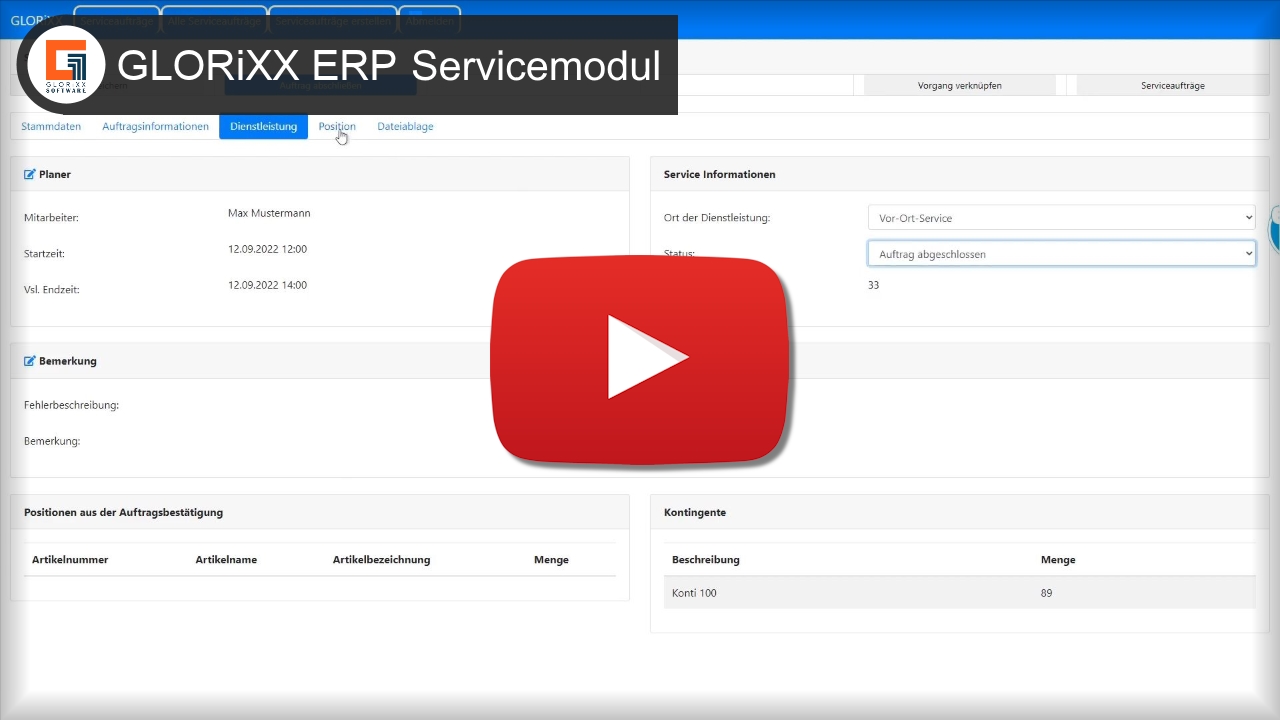 Service - GLORiXX Software